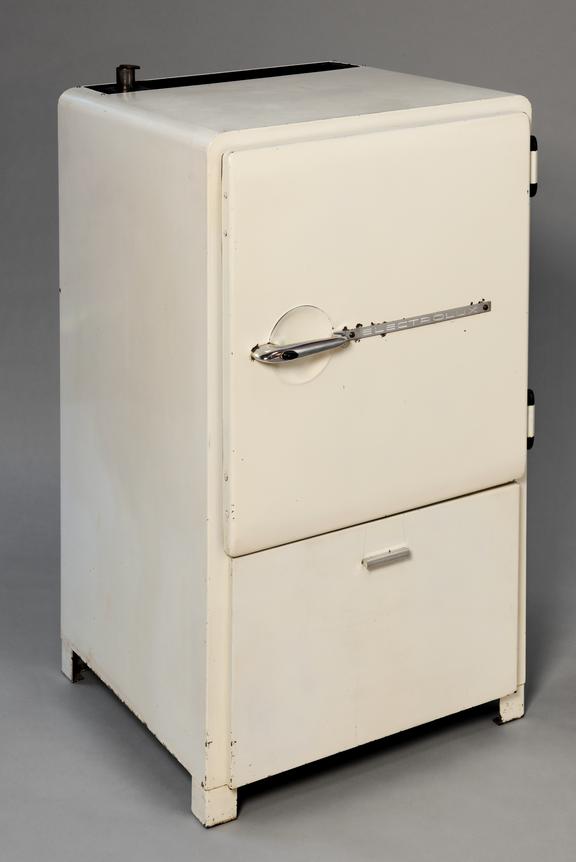 Small Electrolux ammonia absorption domestic refrigerator designed to ...