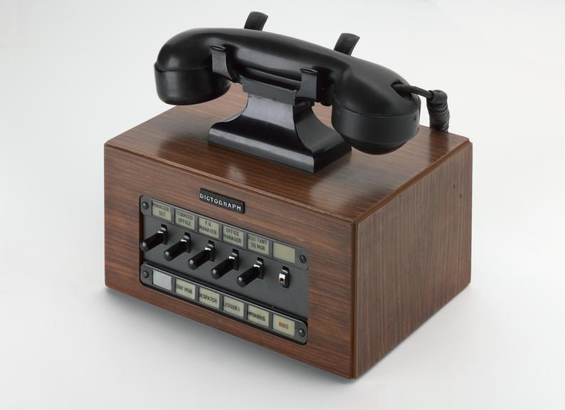 Dictograph telephone and office exchange | Science Museum Group Collection