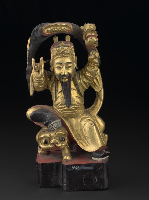 Statue of god Wen Ch'ang Ti-Chun | Science Museum Group Collection