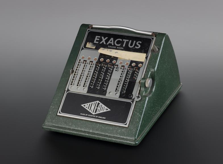Exactus stylus-operated adding and subtracting device | Science Museum ...