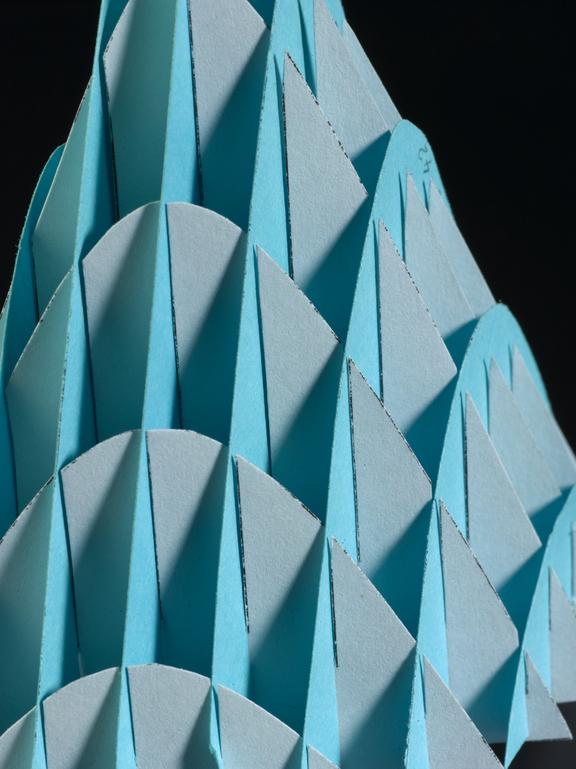 Sliceform of a cone | Science Museum Group Collection