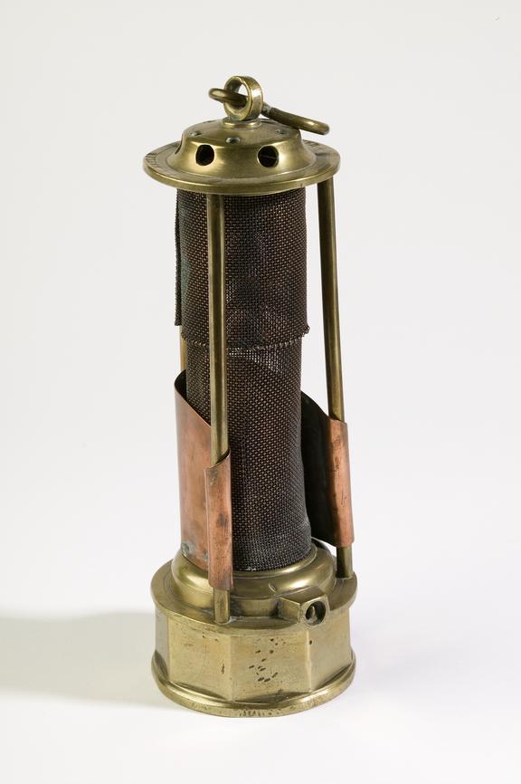 'Davy' miner's oil safety lamp made by JH Naylor | Science Museum Group ...