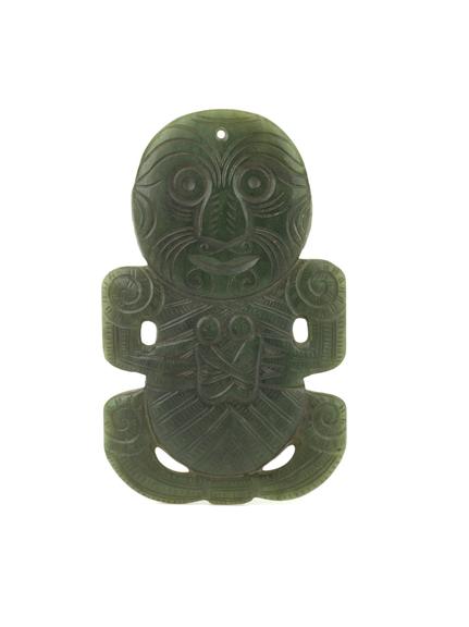 Green jade tiki | Science Museum Group Collection