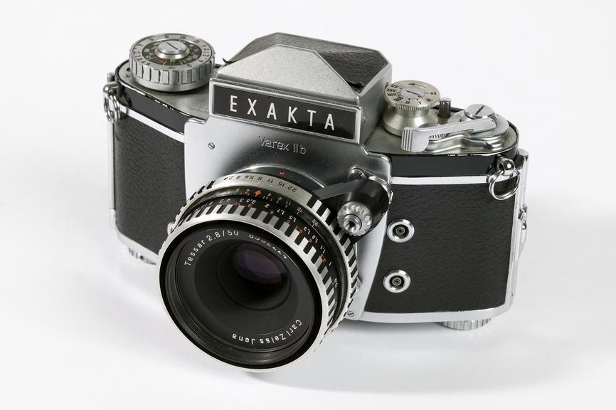 'Exacta' 35mm single lens reflex camera made by the Ihagee Kamerawerke ...