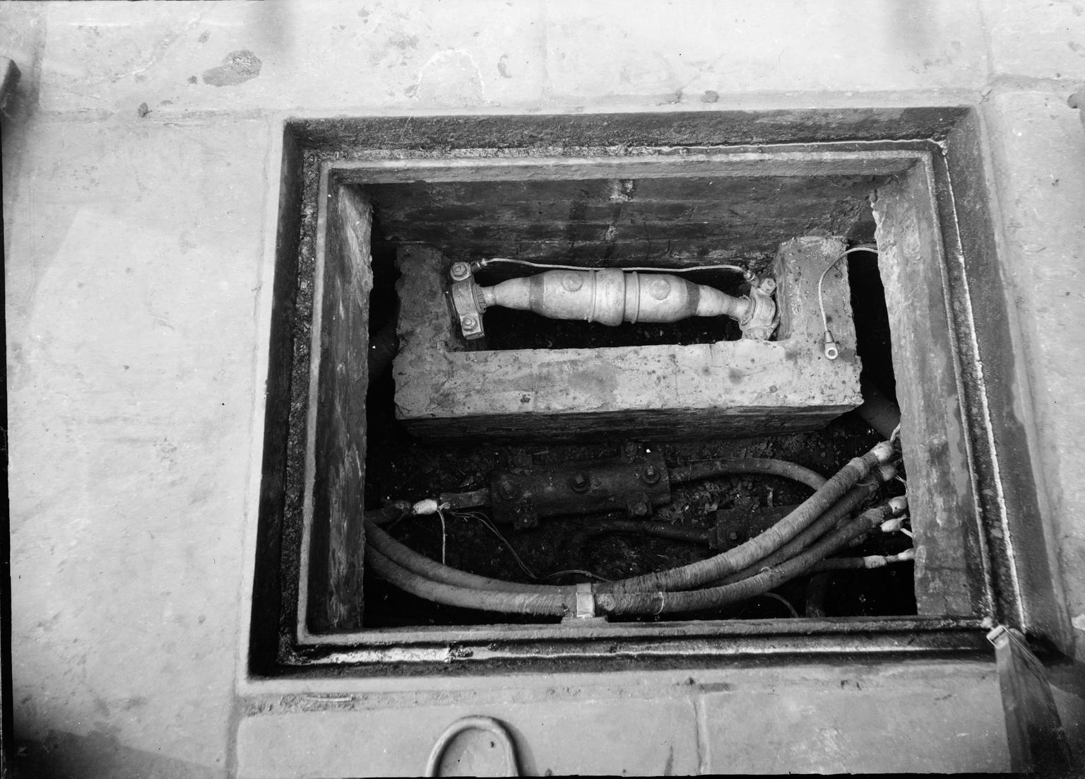 Works photographic negative of lead sleeve joint, Ince Wagon Works ...