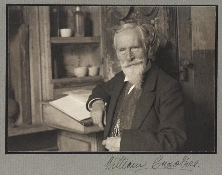 Portrait photograph of Sir William Crookes, 1914 | Science Museum Group ...