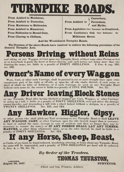 Letterpress broadsheet | Science Museum Group Collection