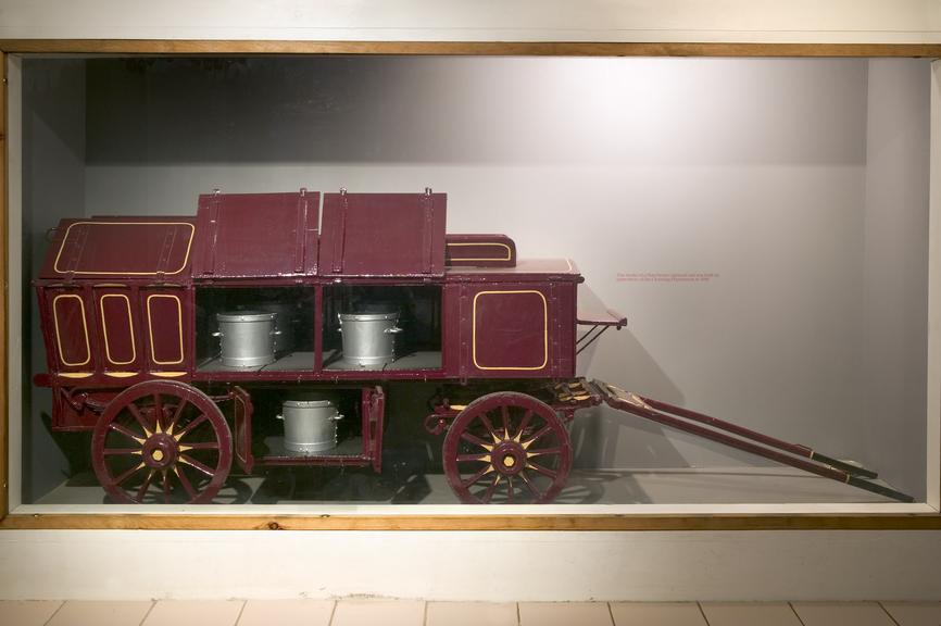 Nightsoil cart model made by Manchester City Council Cleansing ...