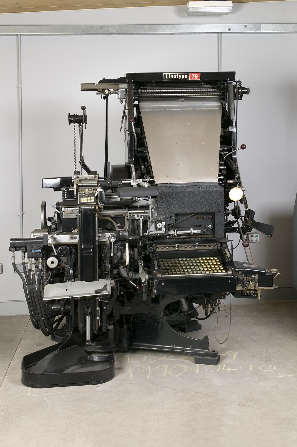 Linotype Model 79 | Science Museum Group Collection