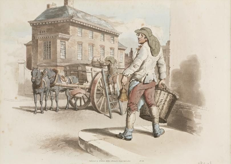 The costume of Great Britain - Dustman | Science Museum Group Collection