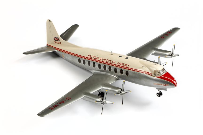 Vickers Viscount 701 1/72nd scale Aeroplane model | Science Museum ...