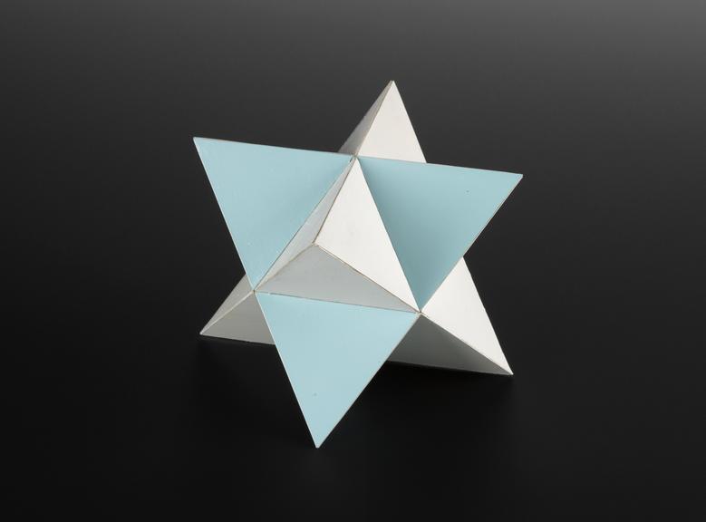Polyhedron model (card) | Science Museum Group Collection