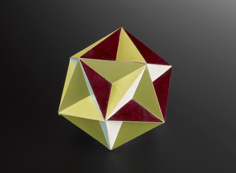 Polyhedron model (card) | Science Museum Group Collection