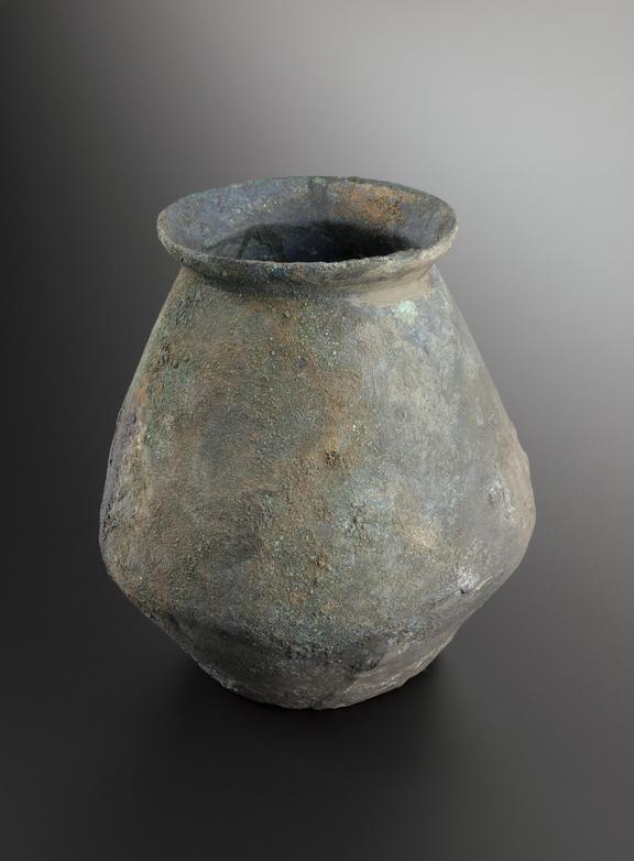 Bronze cooking pot, Roman | Science Museum Group Collection