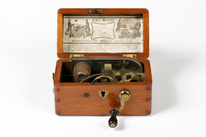 Medical magneto-electric shock machine made by W. Bartram & Co ...