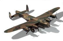 Avro Lancaster aeroplane model | Science Museum Group Collection