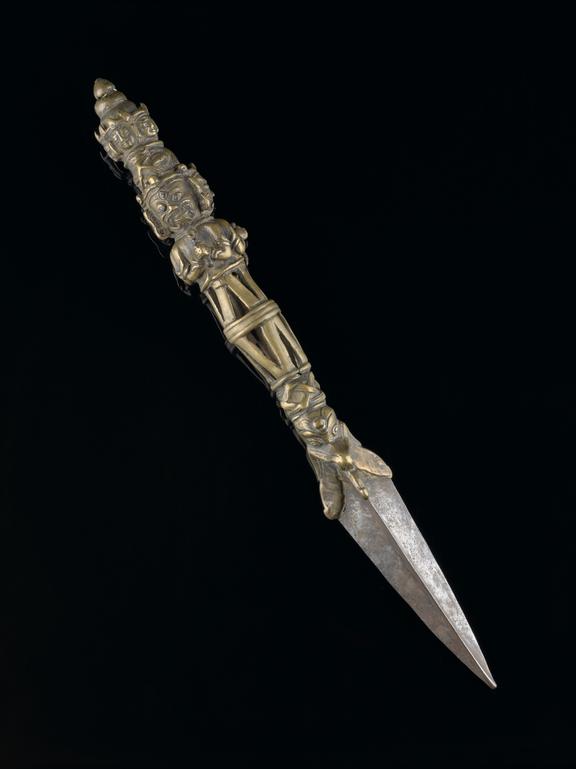 Ritual three-sided dagger | Science Museum Group Collection
