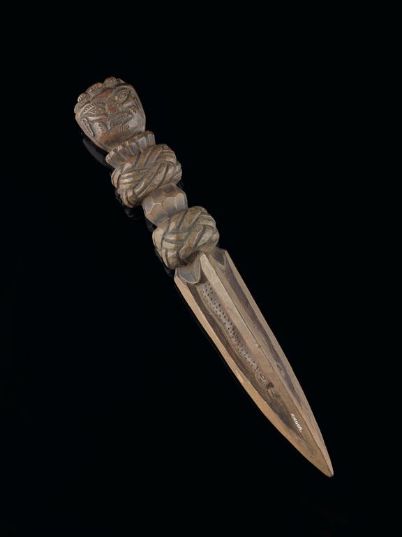 Ritual three-sided dagger, phur-bu | Science Museum Group Collection