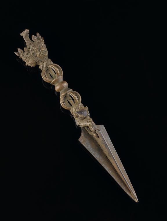 Buddhist ceremonial dagger, pur-ba | Science Museum Group Collection