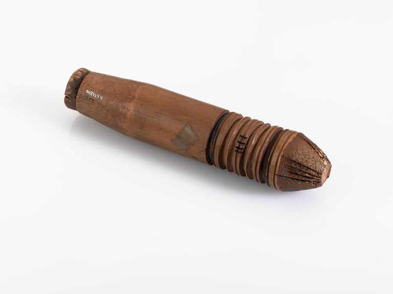 Carved cane container | Science Museum Group Collection