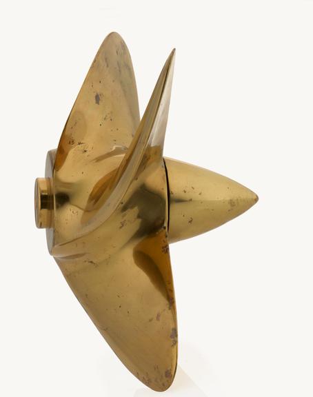 Model of propeller of R.M.S. 'Mauretania' | Science Museum Group Collection