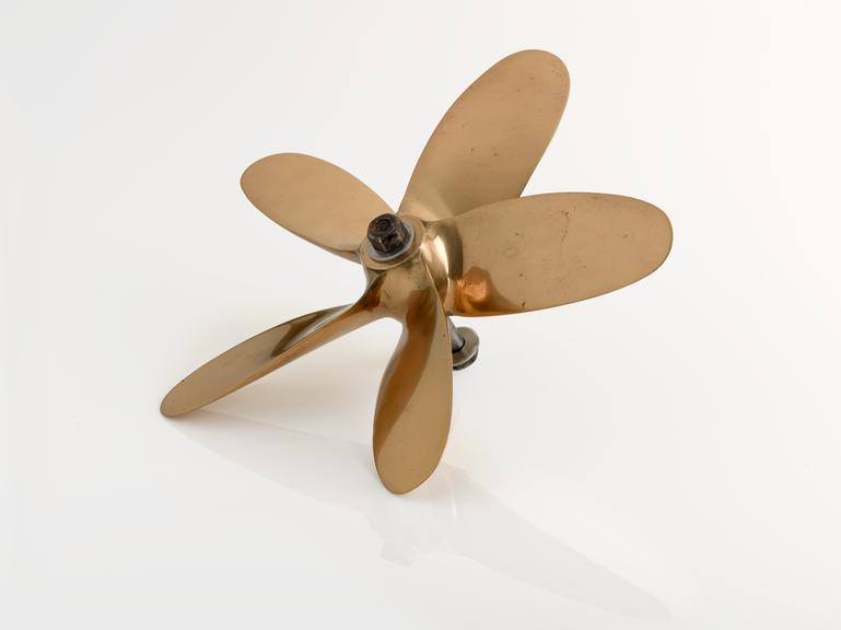 Model of 5-bladed propeller, from single screw steam ship S.S. "Soembra ...