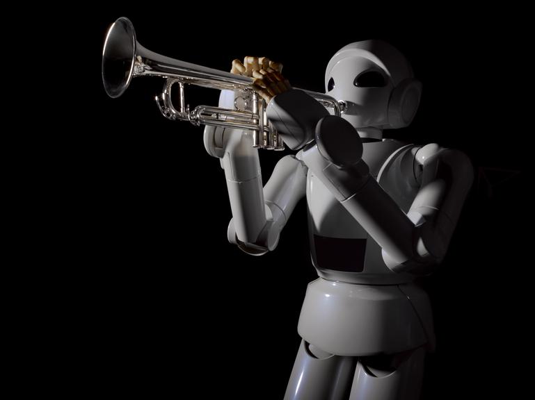 Trumpet Player Partner Robot, with multiple additional parts | Science ...
