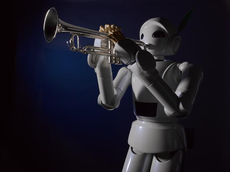 Trumpet Player Partner Robot, with multiple additional parts | Science ...