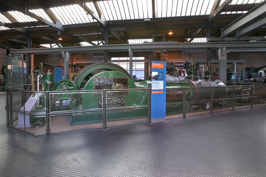 Elm Street Mill Cross-Compound Steam Engine | Science Museum Group ...