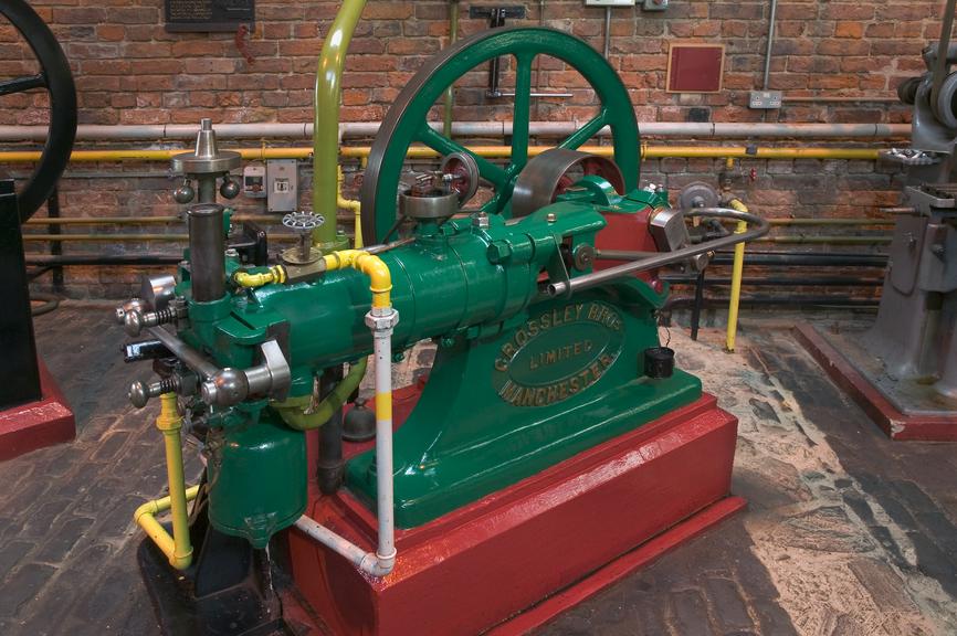 Crossley Horizontal Single-cylinder Engine | Science Museum Group ...