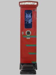 Coin-operated person scale made by W&T Avery | Science Museum Group ...