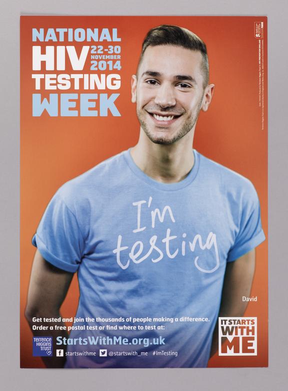 National HIV Testing week poster | Science Museum Group Collection