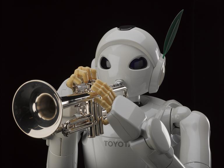 Trumpet Player Partner Robot, with multiple additional parts | Science ...