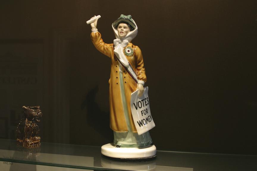 Suffragette figurine | Science Museum Group Collection