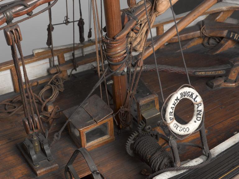 Model of the sailing trawler 'Frank Buckland' | Science Museum Group ...