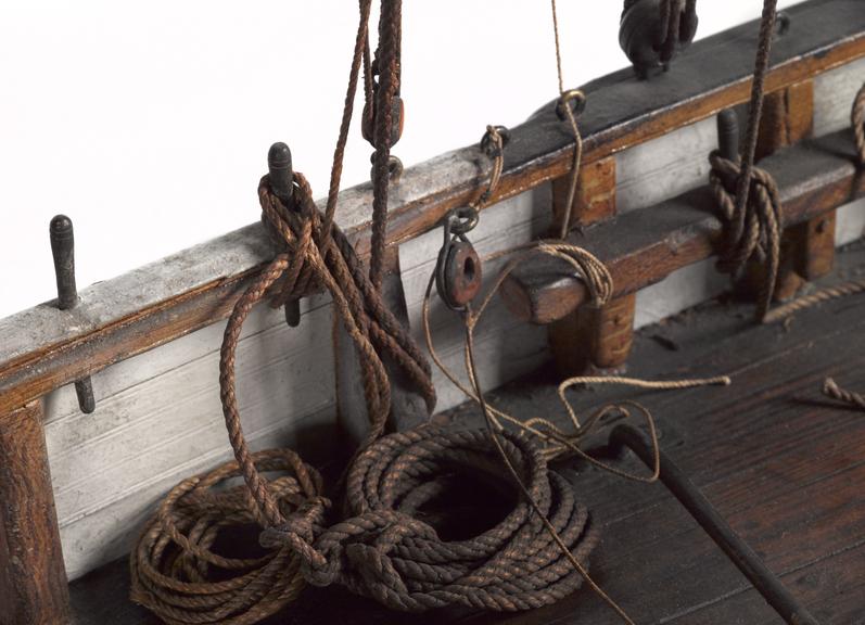 Model of the sailing trawler 'Frank Buckland' | Science Museum Group ...