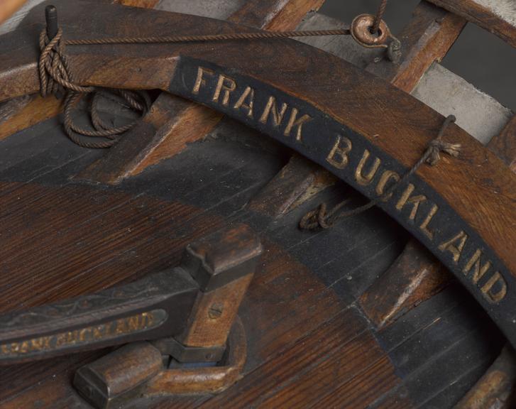 Model of the sailing trawler 'Frank Buckland' | Science Museum Group ...