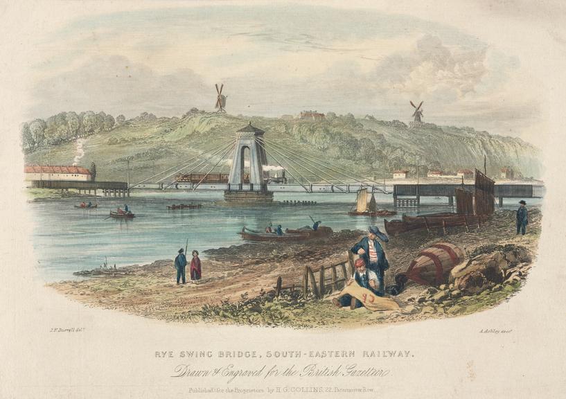 Rye Swing Bridge, South Eastern Railway | Science Museum Group Collection