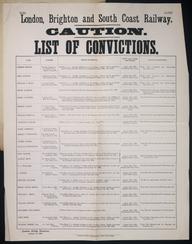 Caution list of convictions | Science Museum Group Collection