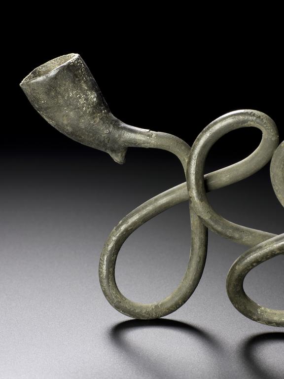 Pewter tobacco pipe | Science Museum Group Collection