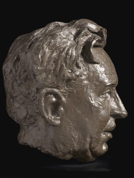 Copy of portrait head of J.D. Bernal | Science Museum Group Collection