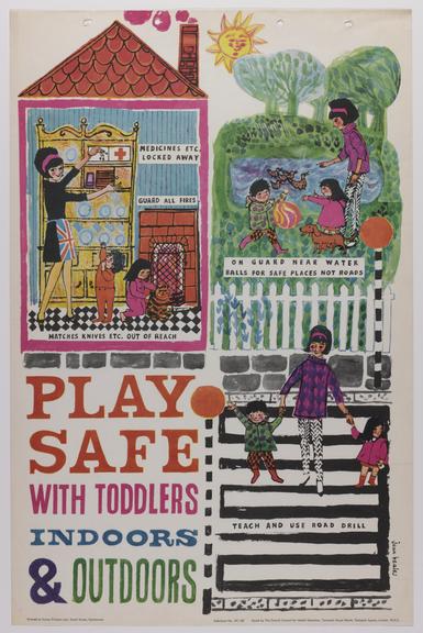 'Is it a pill or is it a sweet?', poster raising awareness of child ...