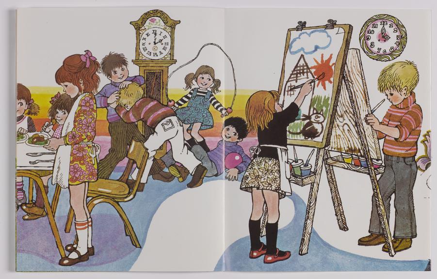 'Safety for Sally and Sam', poster advising on childhood safety ...