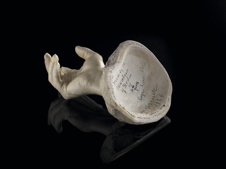 Plaster cast of George V's right hand | Science Museum Group Collection