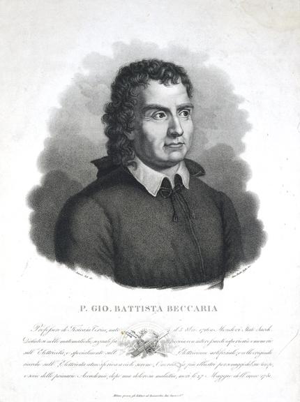 Portrait. G.B. Beccaria. Professor of Physics | Science Museum Group ...