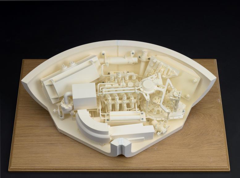 3D printed graphic prototype of the GAP of the Beagle 2 Mars lander ...