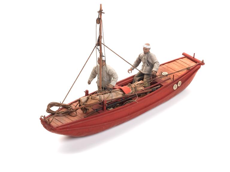 Model of a Yangtze River life-boat | Science Museum Group Collection