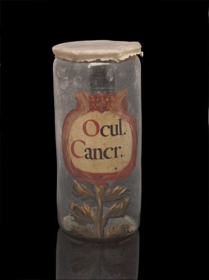 Glass drug jar | Science Museum Group Collection
