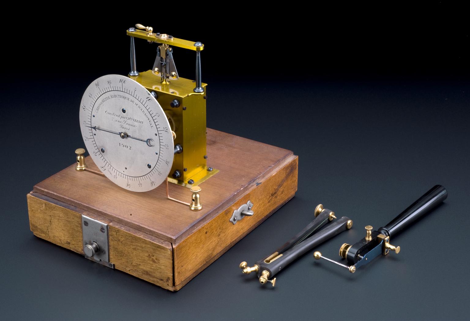 d'Arsonval electric chronometer, Paris, France, 1902 | Science Museum ...