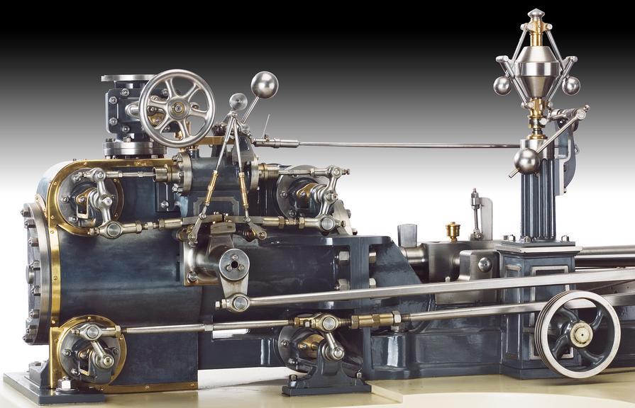 Single cylinder non-condensing horizontal engine | Science Museum Group ...